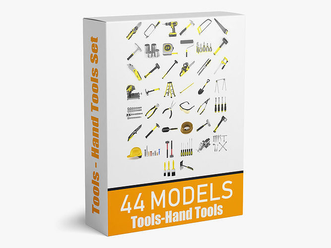 44 Models Machine Tools and Hand Tools Collection 3D model | CGTrader