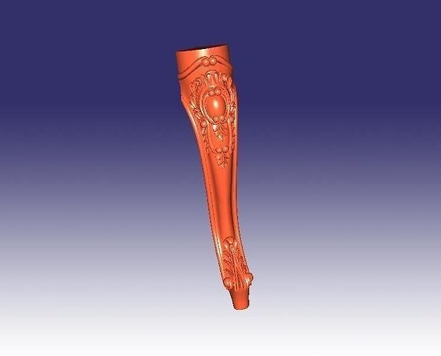 Carved Leg - STL 3D model | CGTrader