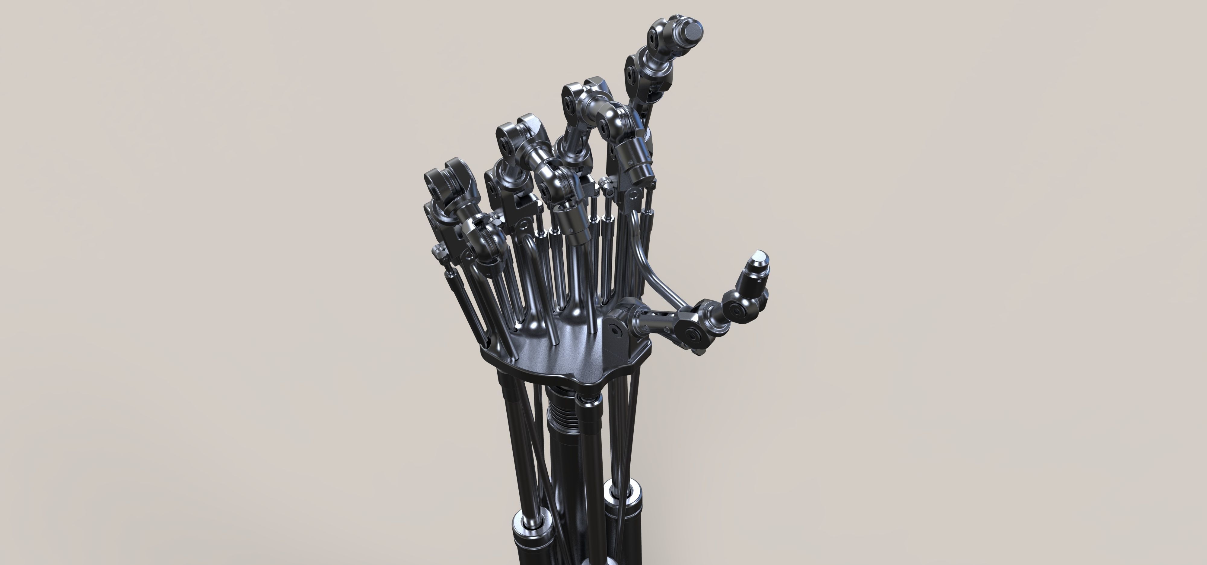 Arm of Terminator T800 3D model | CGTrader