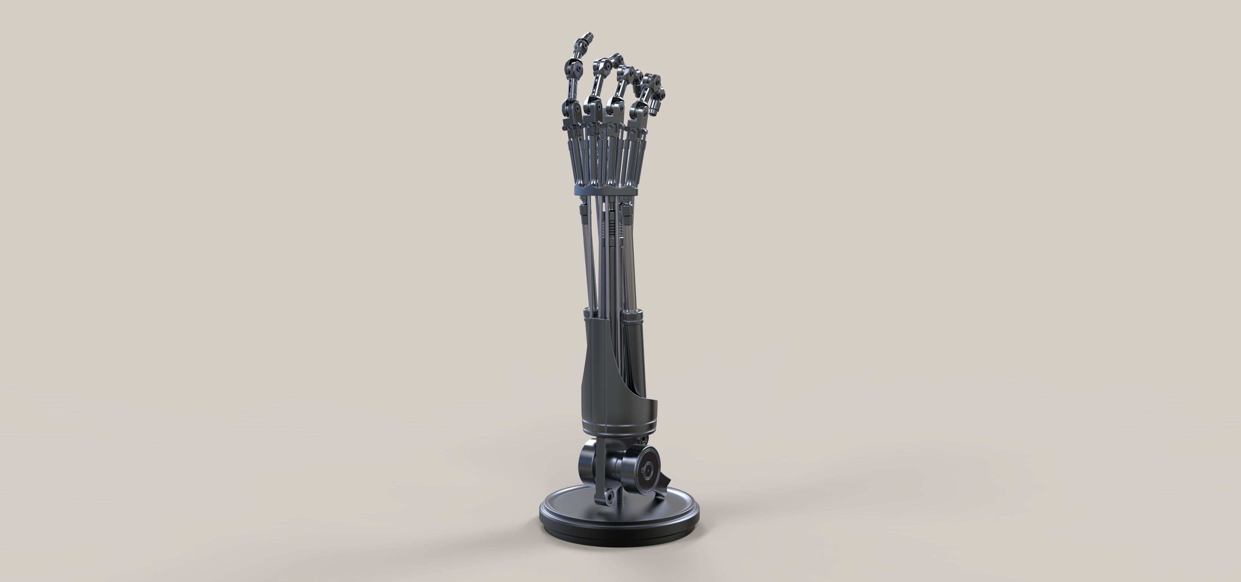 Arm of Terminator T800 3D model | CGTrader