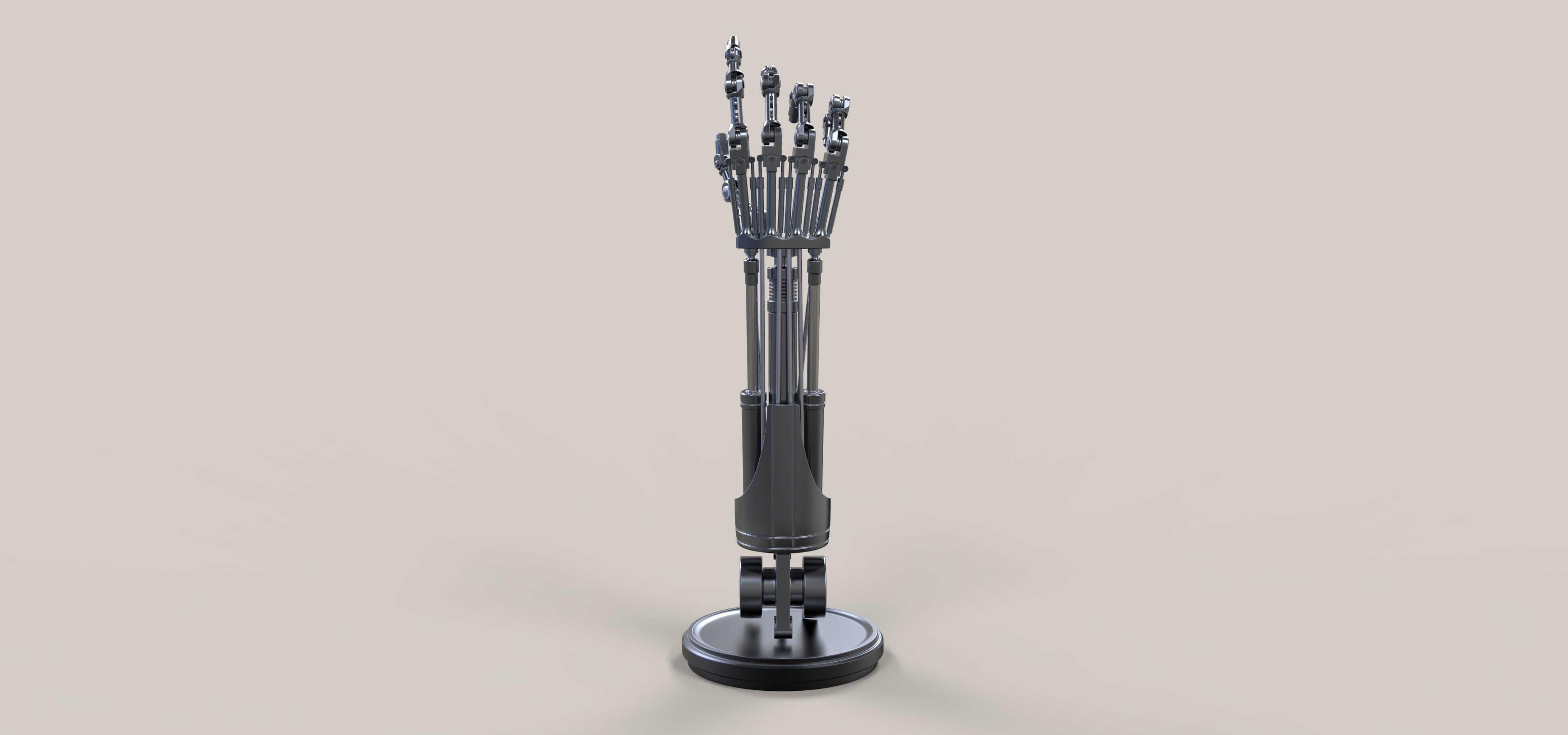Arm of Terminator T800 3D model | CGTrader