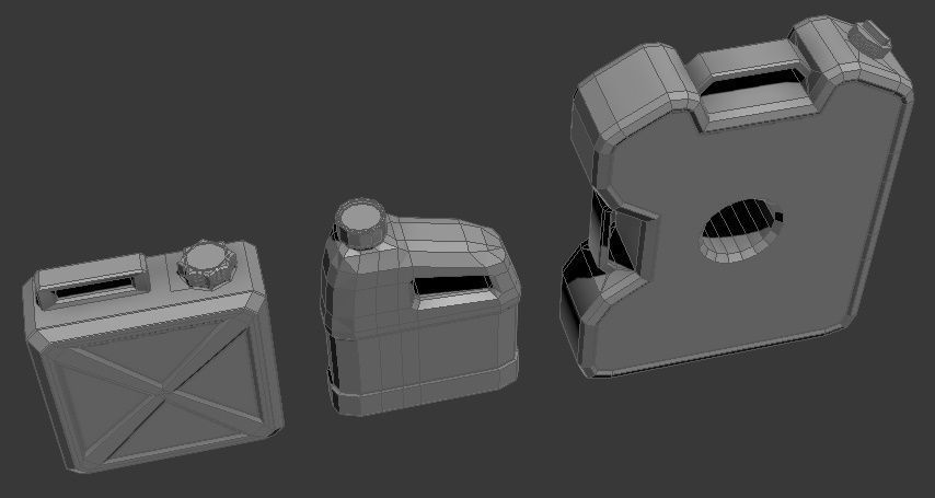 3D model Gallons VR / AR / low-poly | CGTrader