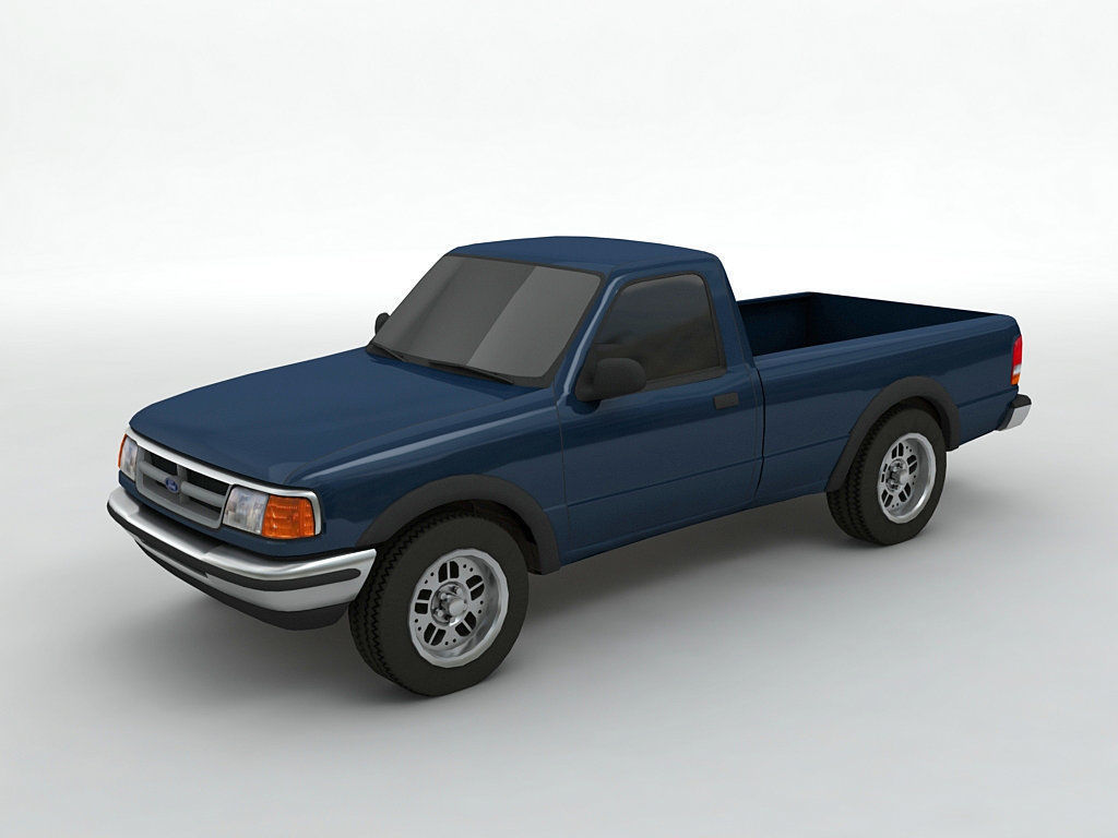 3D 1995 Ford Ranger Pickup | CGTrader