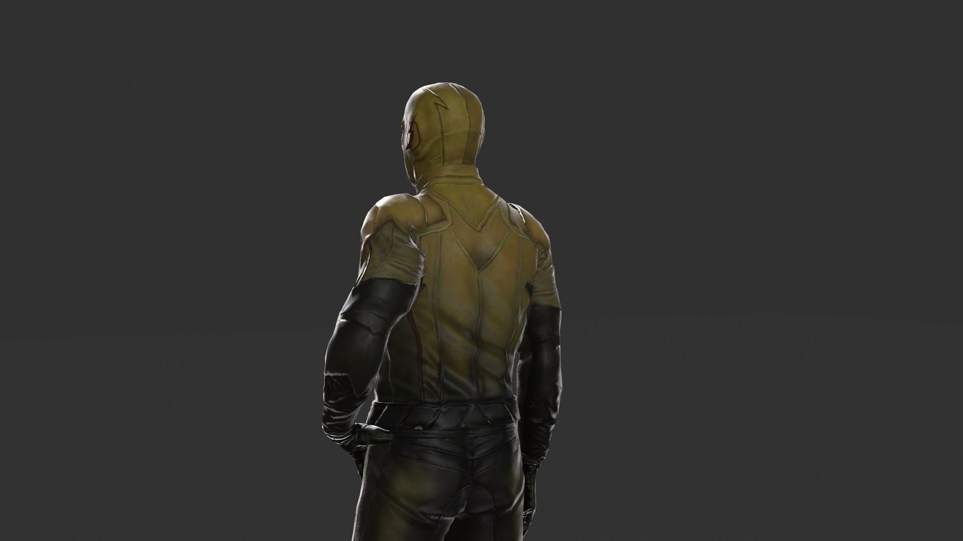 Reverse Flash - CW series 3D model rigged | CGTrader