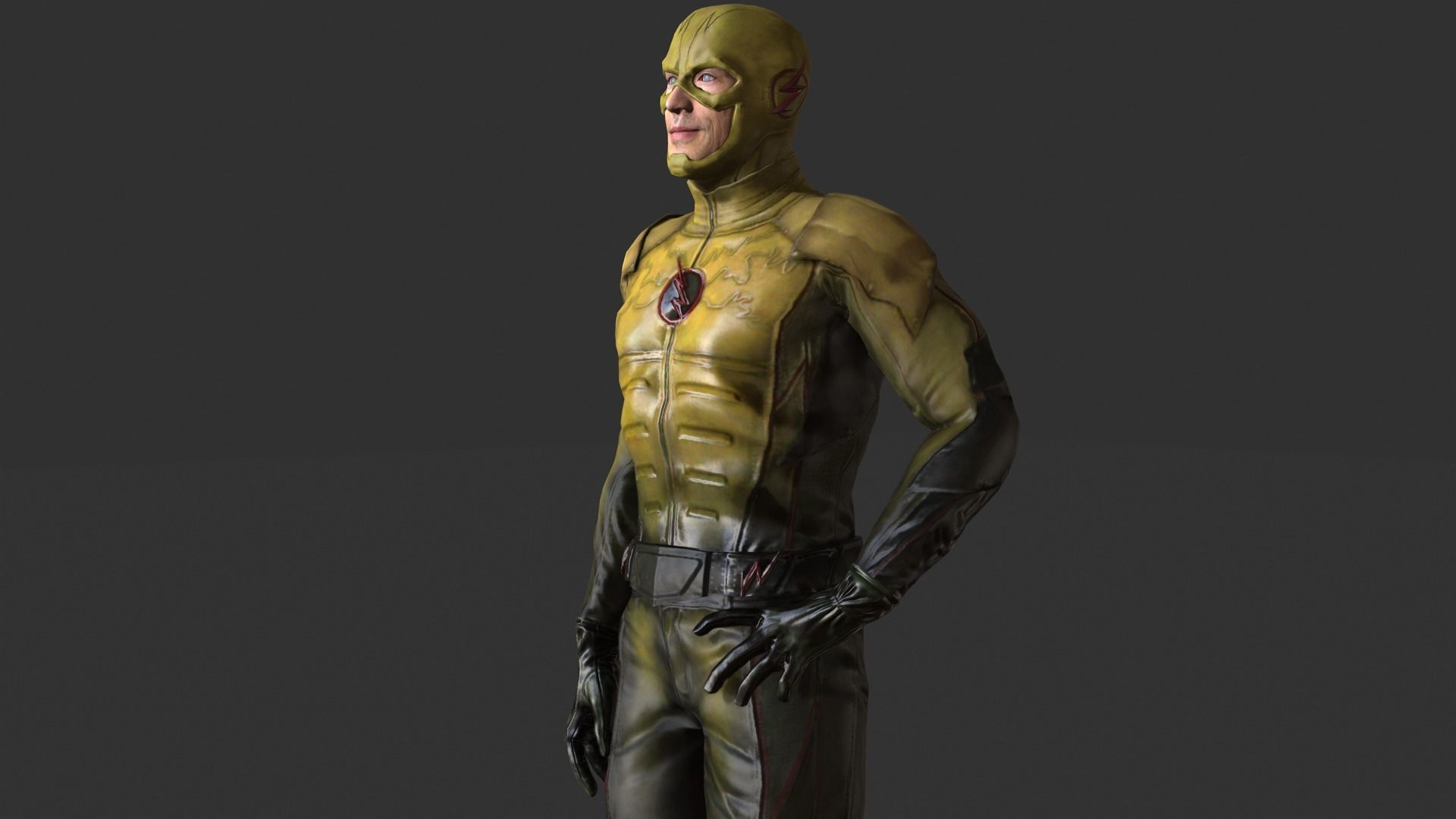 Reverse Flash - CW series 3D model rigged | CGTrader