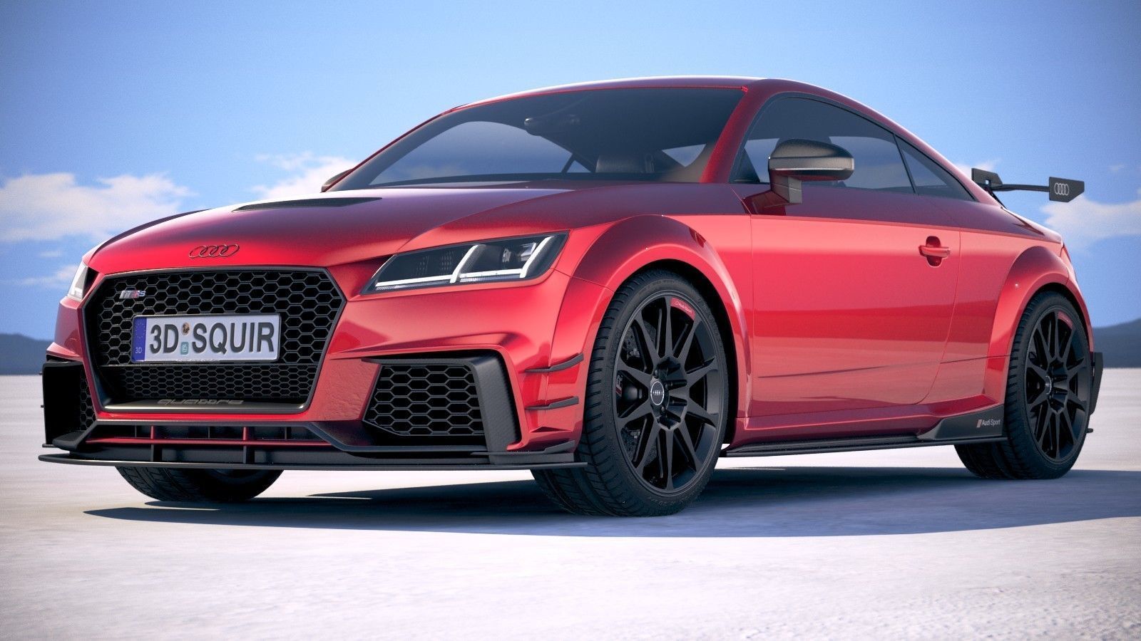 Audi TT RS performance 2018 3D model | CGTrader