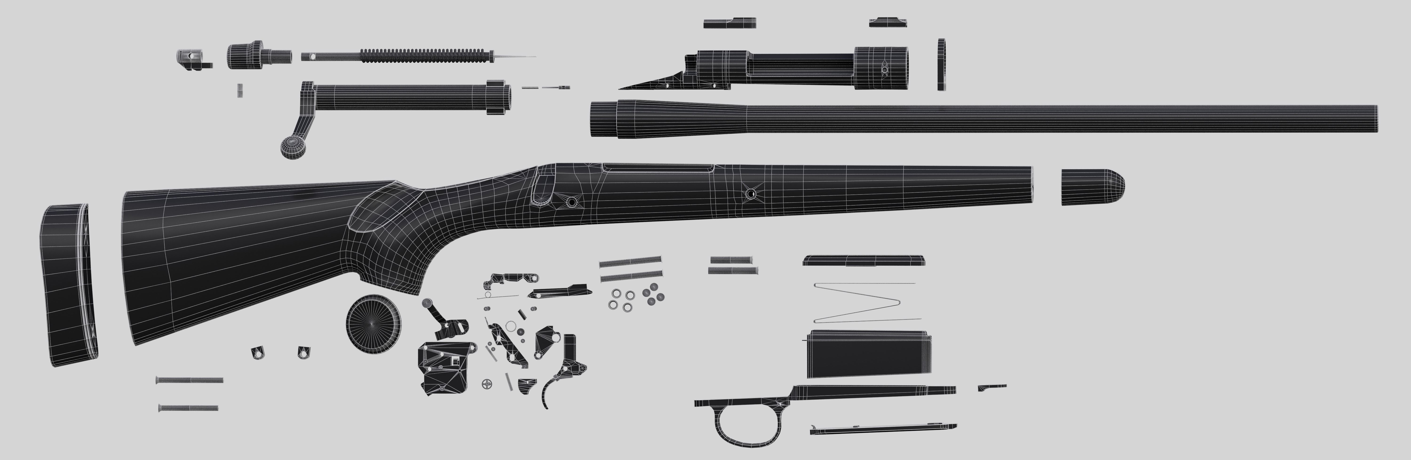 Remington 700 CDL 2 free 3D model | CGTrader