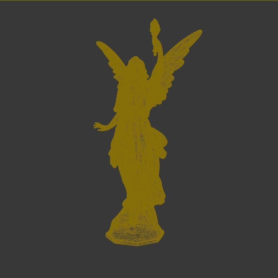 Goddess Statue 3D print model 3D model 3D printable | CGTrader
