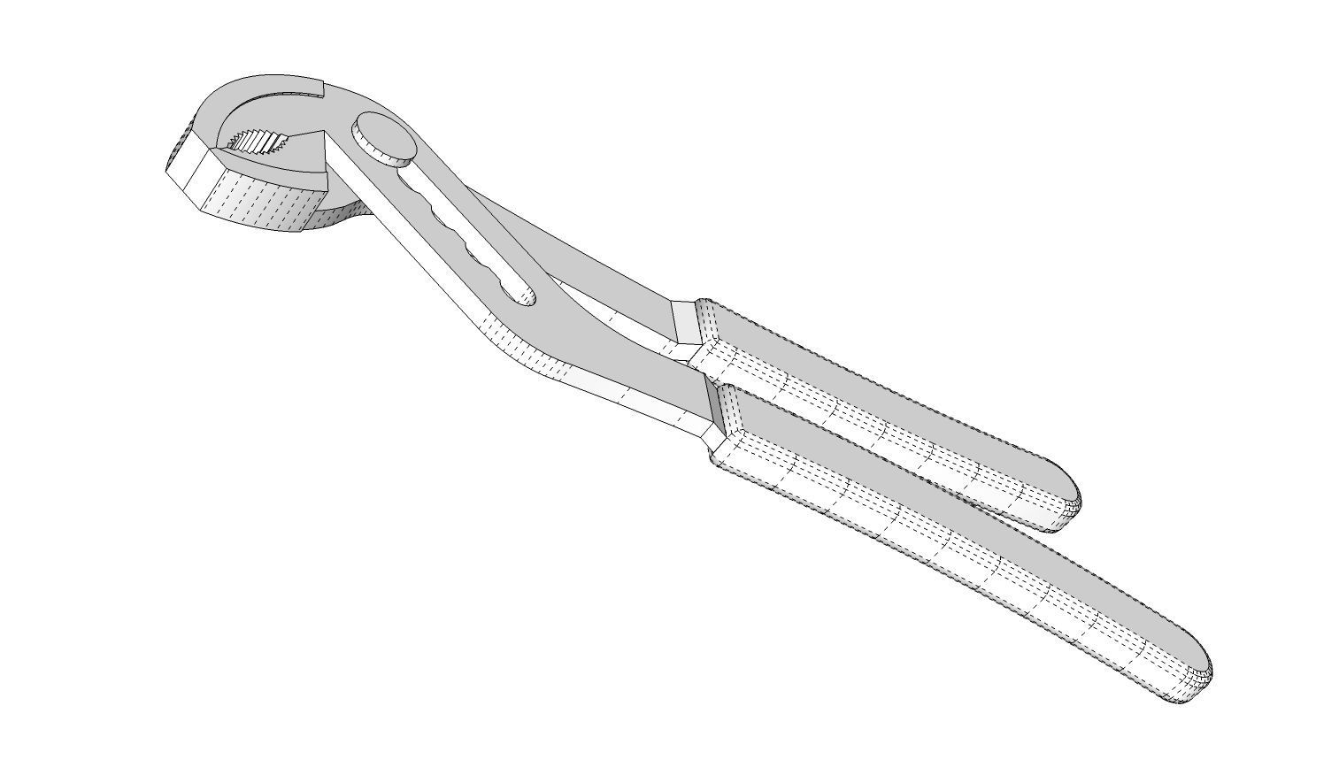 Plier pliers 3D model | CGTrader