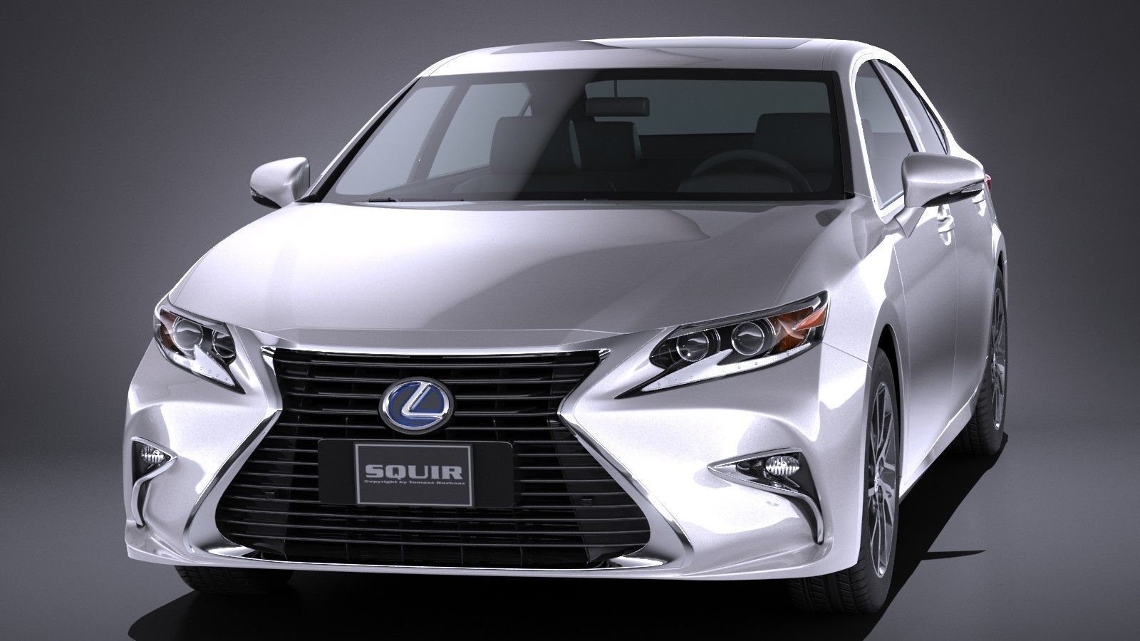 Lexus ES300h 2017 3D model | CGTrader
