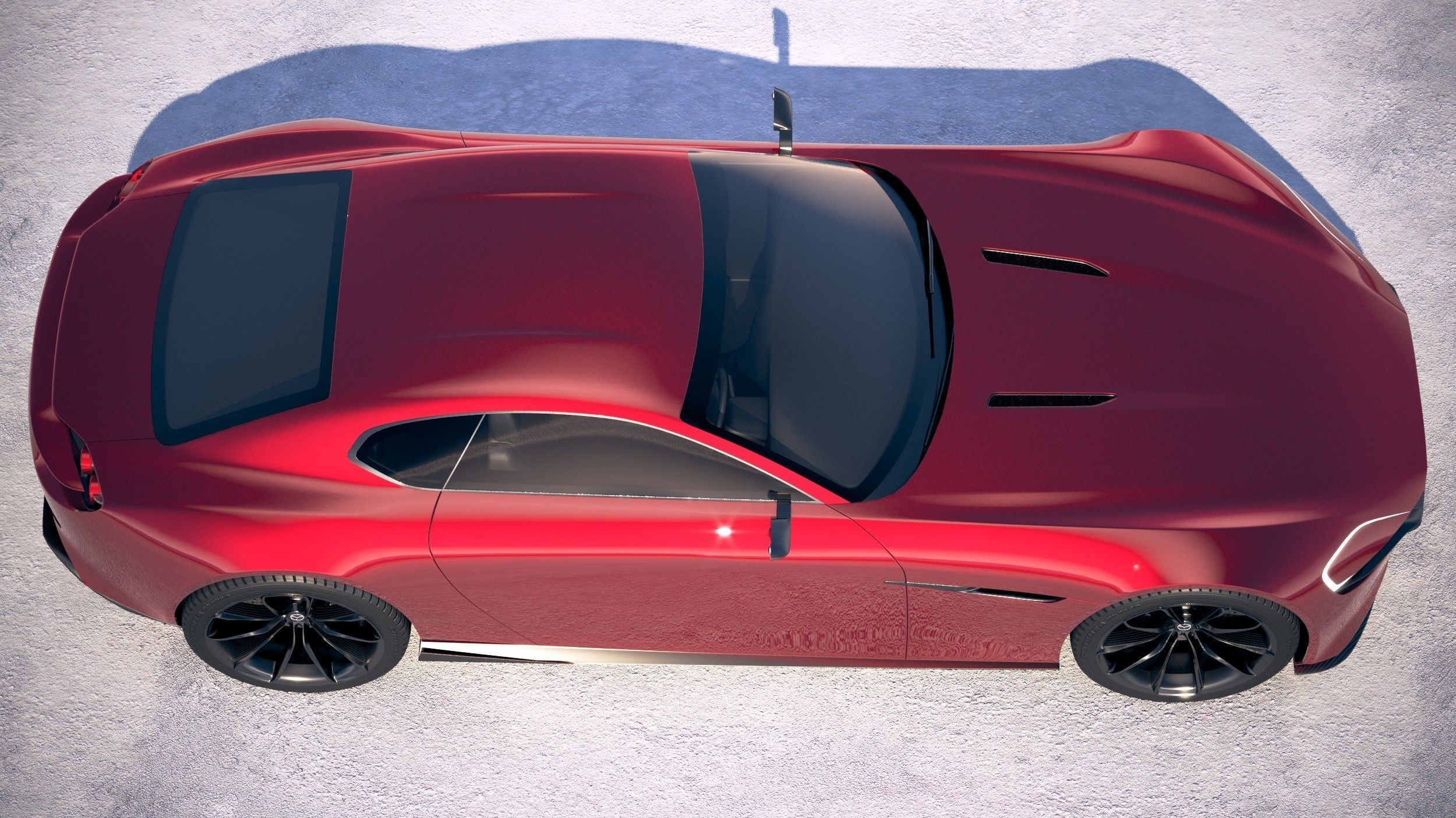 Mazda RX-9 Vision Concept 3D model | CGTrader