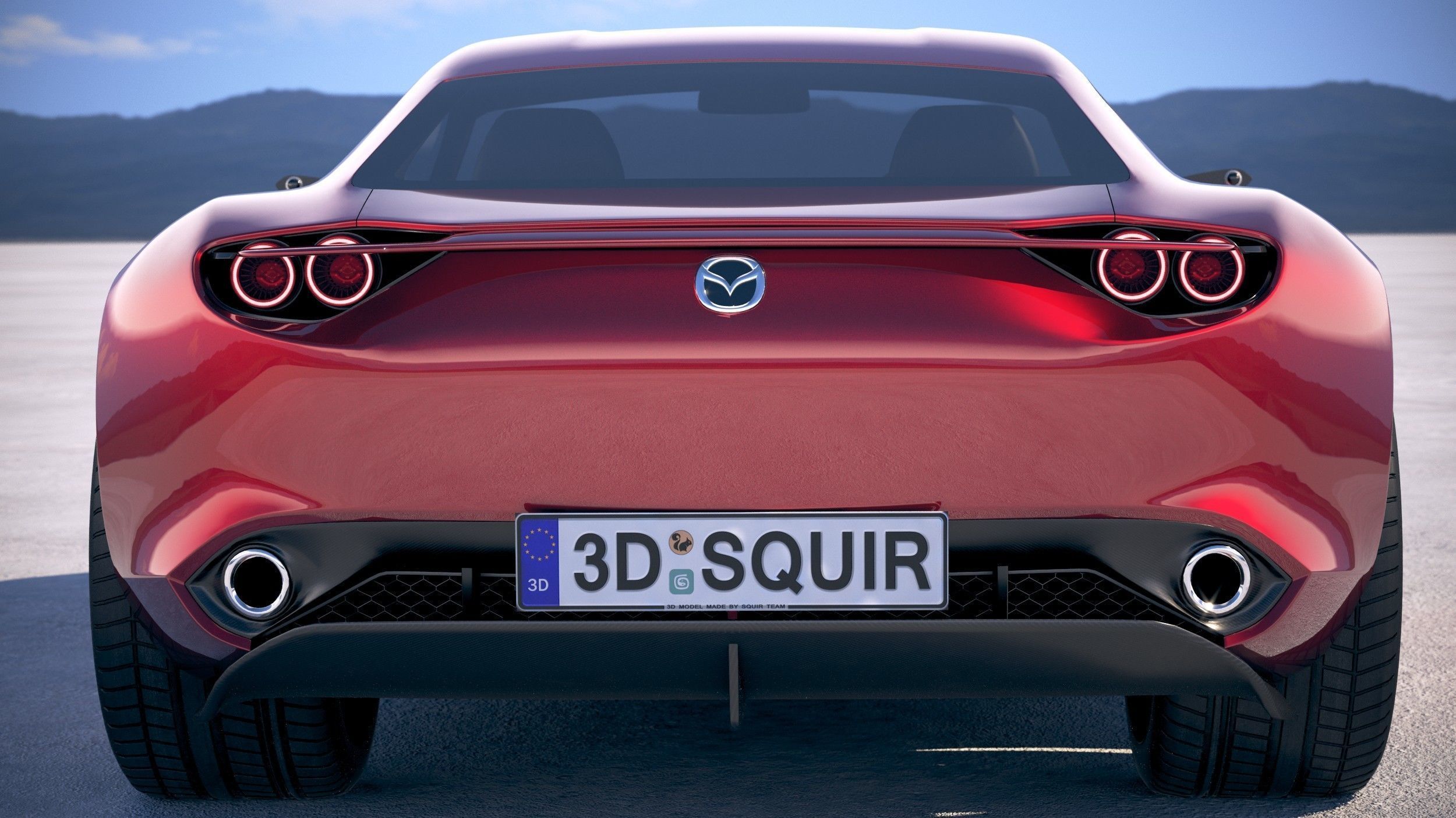 Mazda RX-9 Vision Concept 3D model | CGTrader