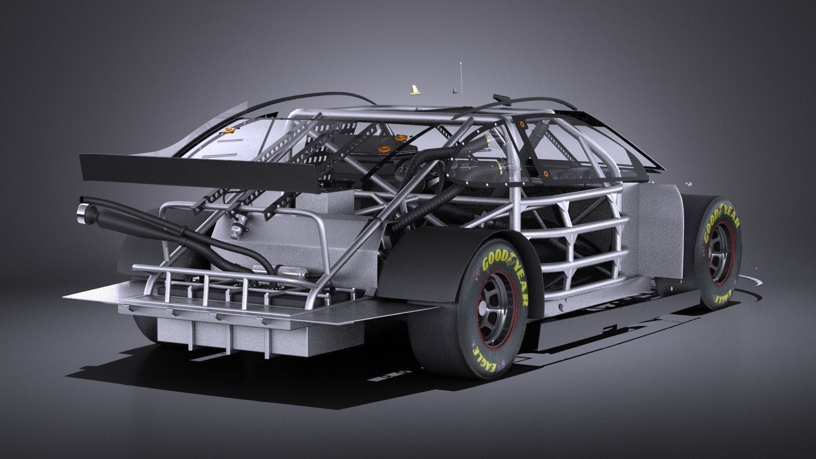 Nascar MnMs Kyle Busch 2017 VRAY 3D model | CGTrader