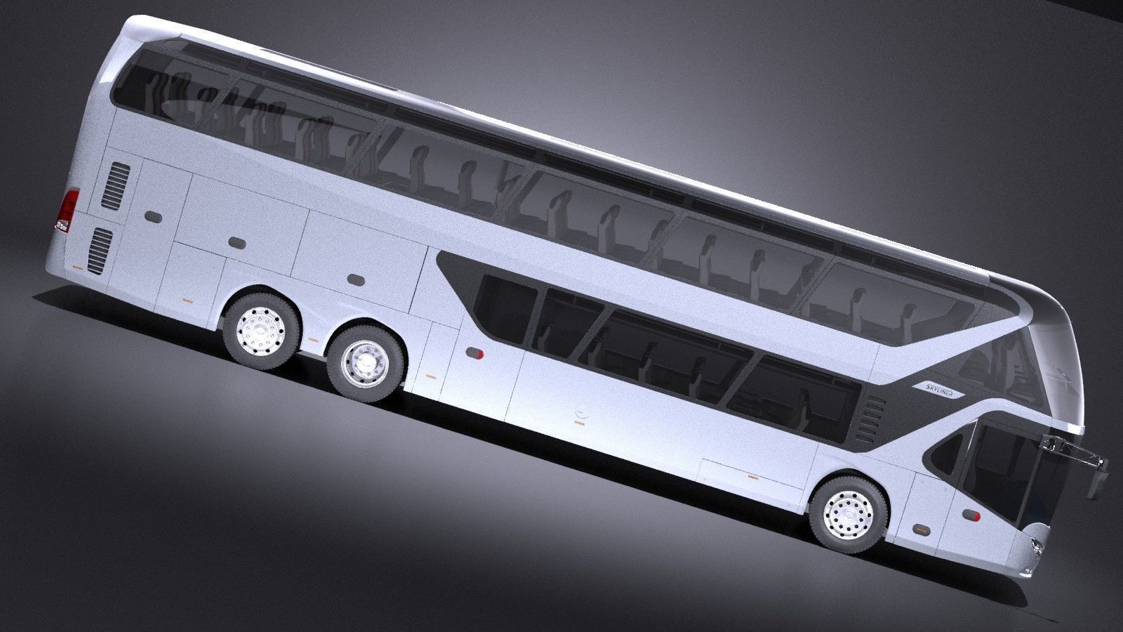 Neoplan Skyliner 2017 Coach Bus VRAY 3D model | CGTrader