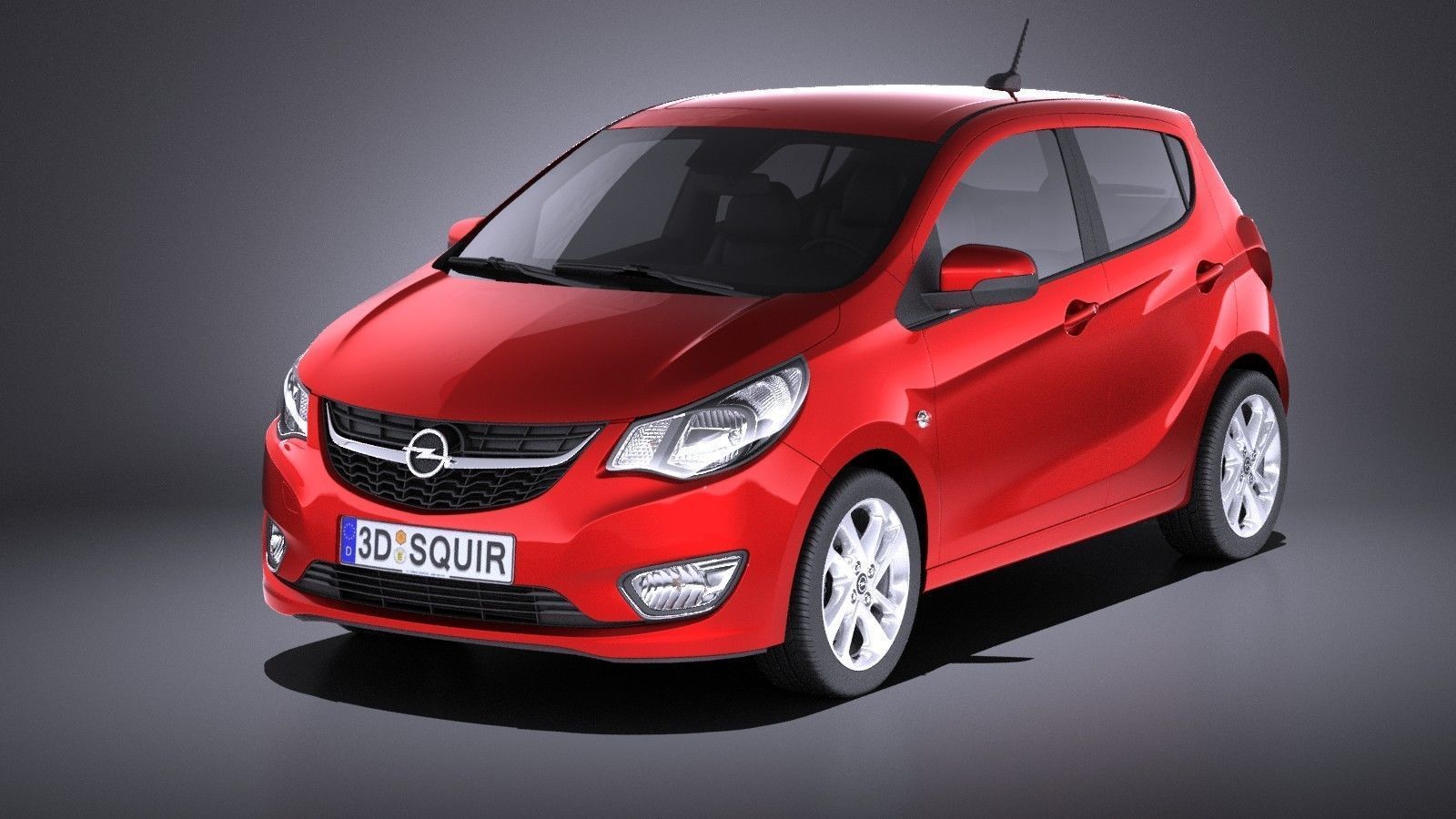 Opel Karl 2017 VRAY 3D model | CGTrader