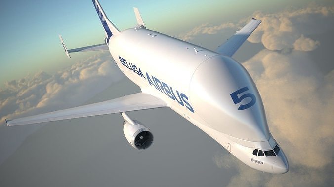Airbus Beluga XL 3D model | CGTrader