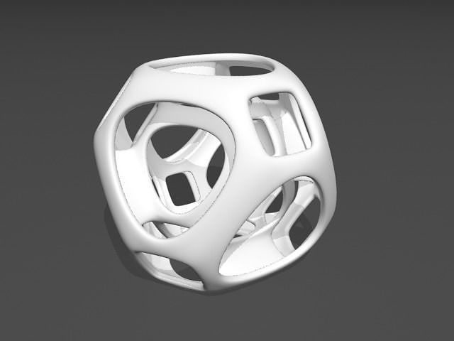 Mathematical art 3D model 3D printable | CGTrader