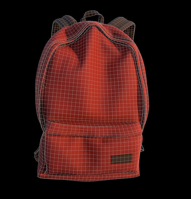 backpack free 3D model | CGTrader