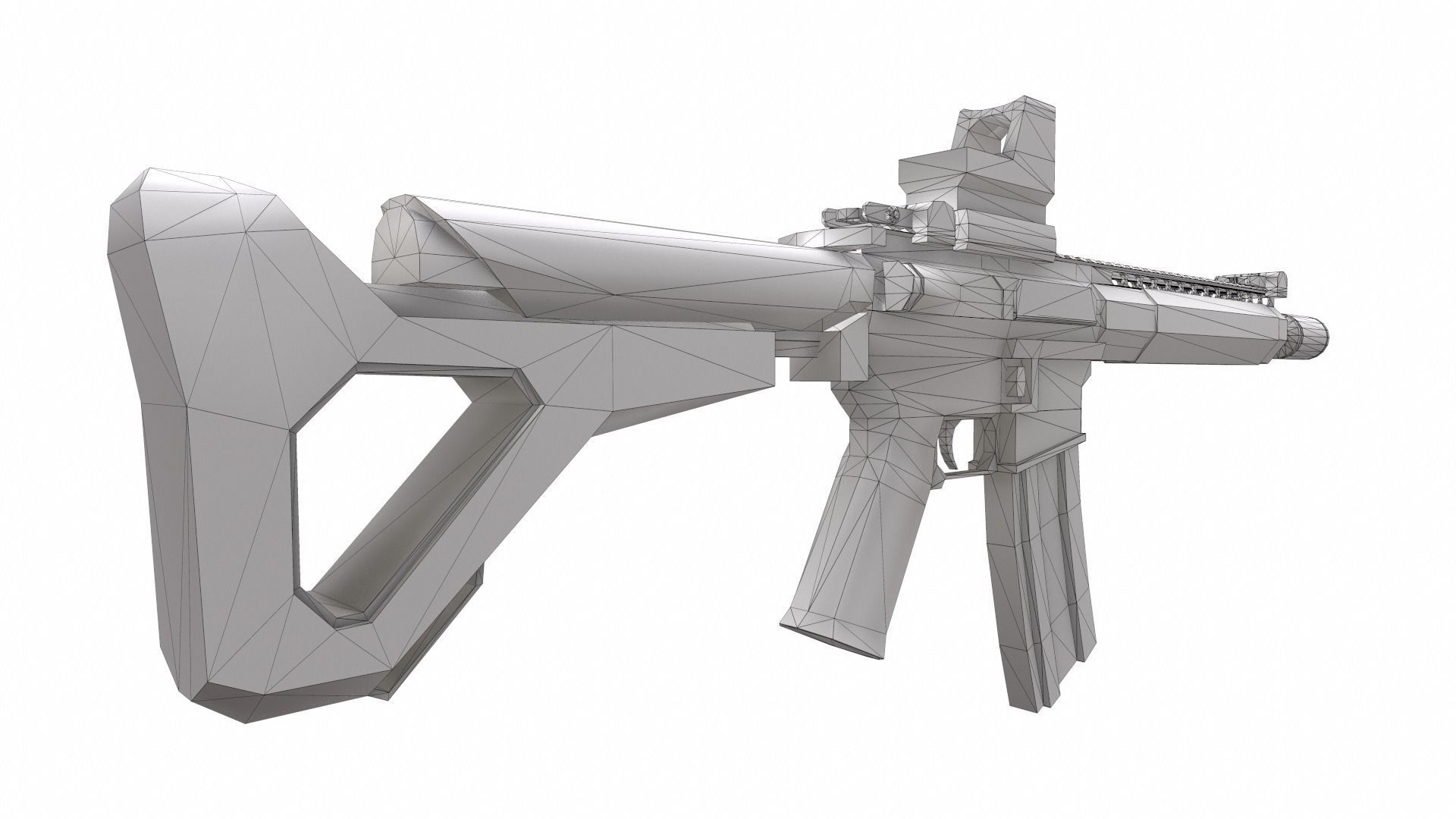 3D model AR-15 ar - rifle VR / AR / low-poly | CGTrader
