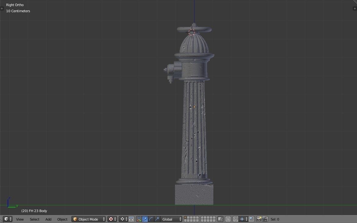 Fire Hydrant 23 - Vintage Victorian Age Fireplug 3D model | CGTrader