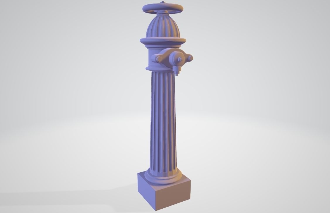 Fire Hydrant 23 - Vintage Victorian Age Fireplug 3D model | CGTrader