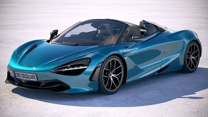 McLaren 720S Spider 2019 3D model | CGTrader