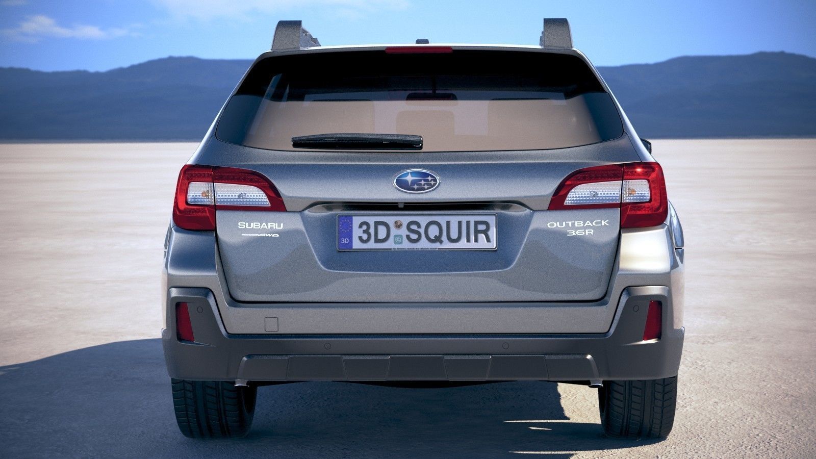Subaru Outback 2018 3D model | CGTrader