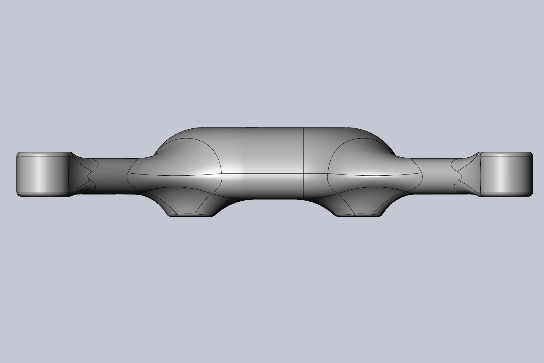 Simple Drone Body 3D model 3D printable | CGTrader