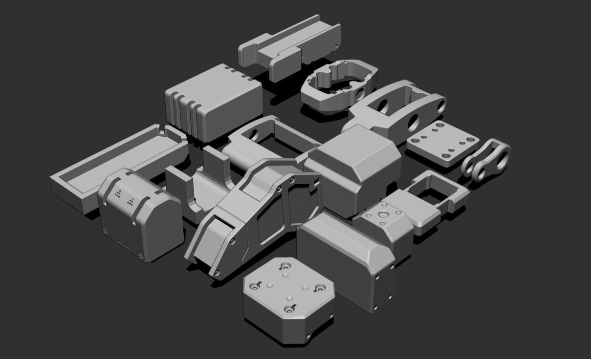 Basic Kit-Bash Vol2 free 3D model | CGTrader