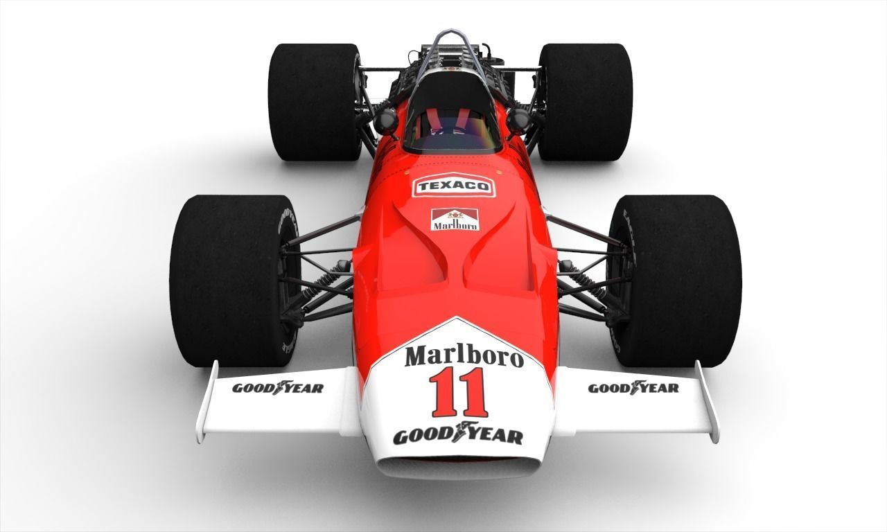3D model Mclaren M7A VR / AR / low-poly | CGTrader
