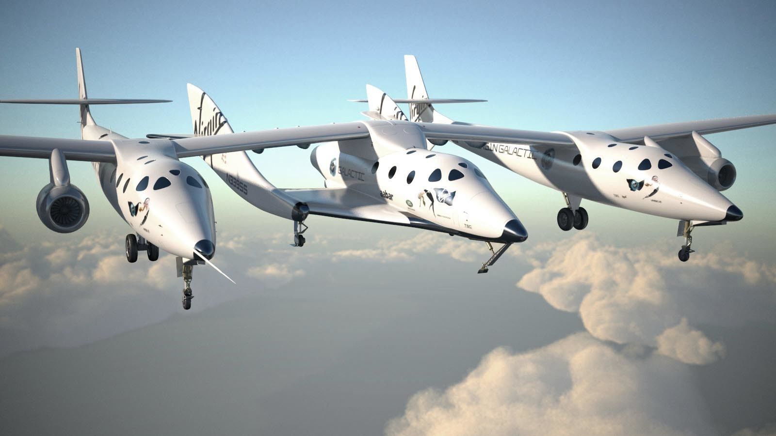 Virgin Galactic Shuttle 3D model | CGTrader