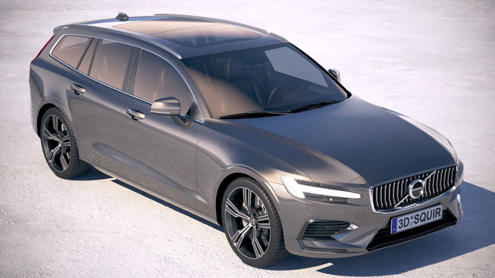 Volvo V60 2019 3D model | CGTrader