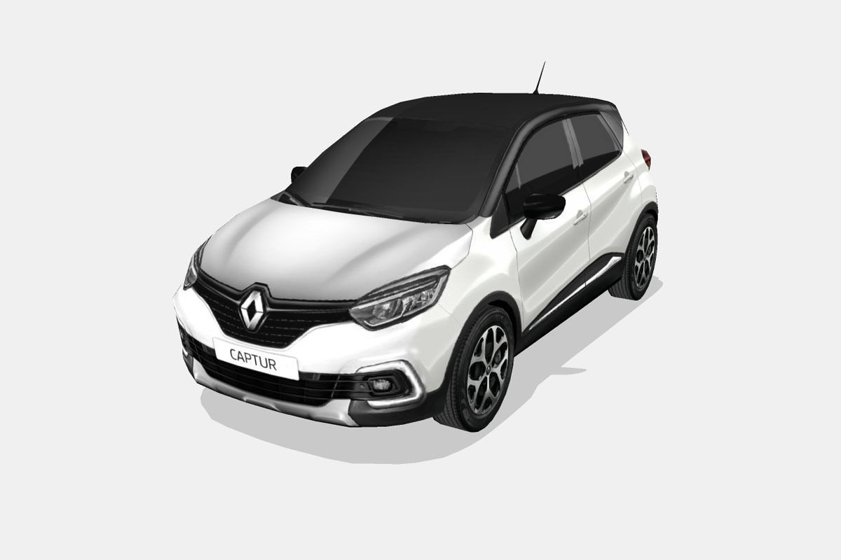3D model Renault Captur 2018 VR / AR / low-poly | CGTrader