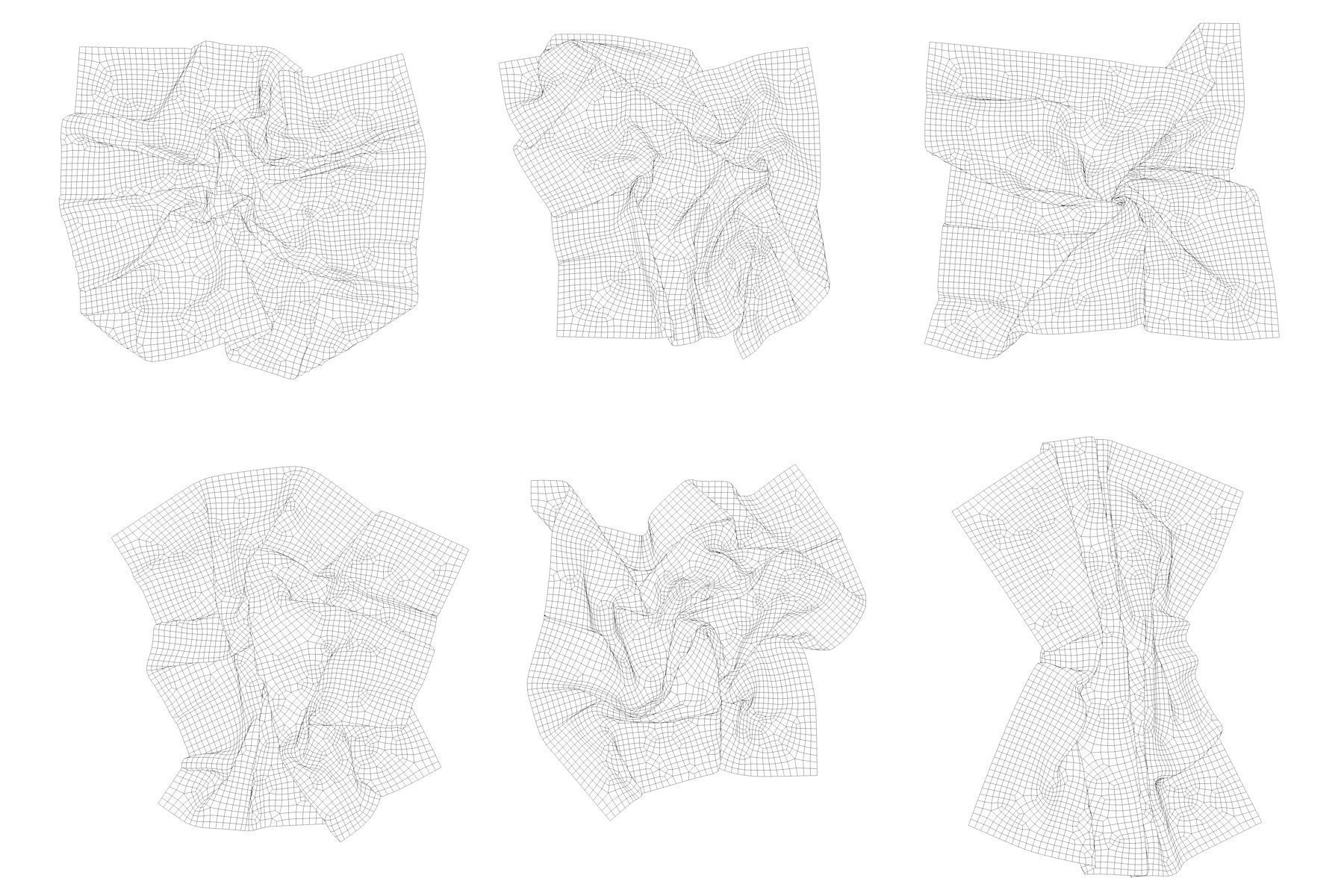 3D model Fabric Set V2 VR / AR / low-poly | CGTrader