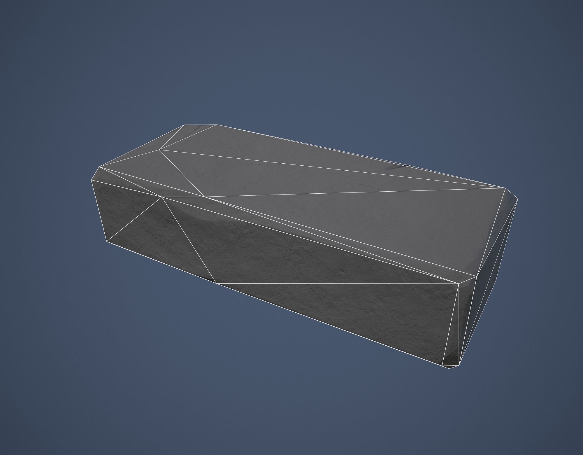 3D model Old Stone Block VR / AR / low-poly | CGTrader