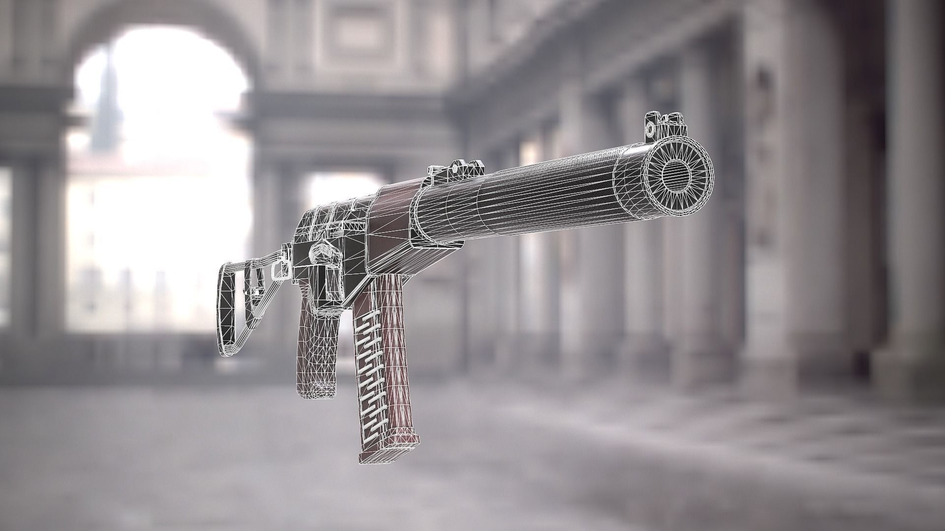 3D model AS VAL 9x39 VR / AR / low-poly | CGTrader