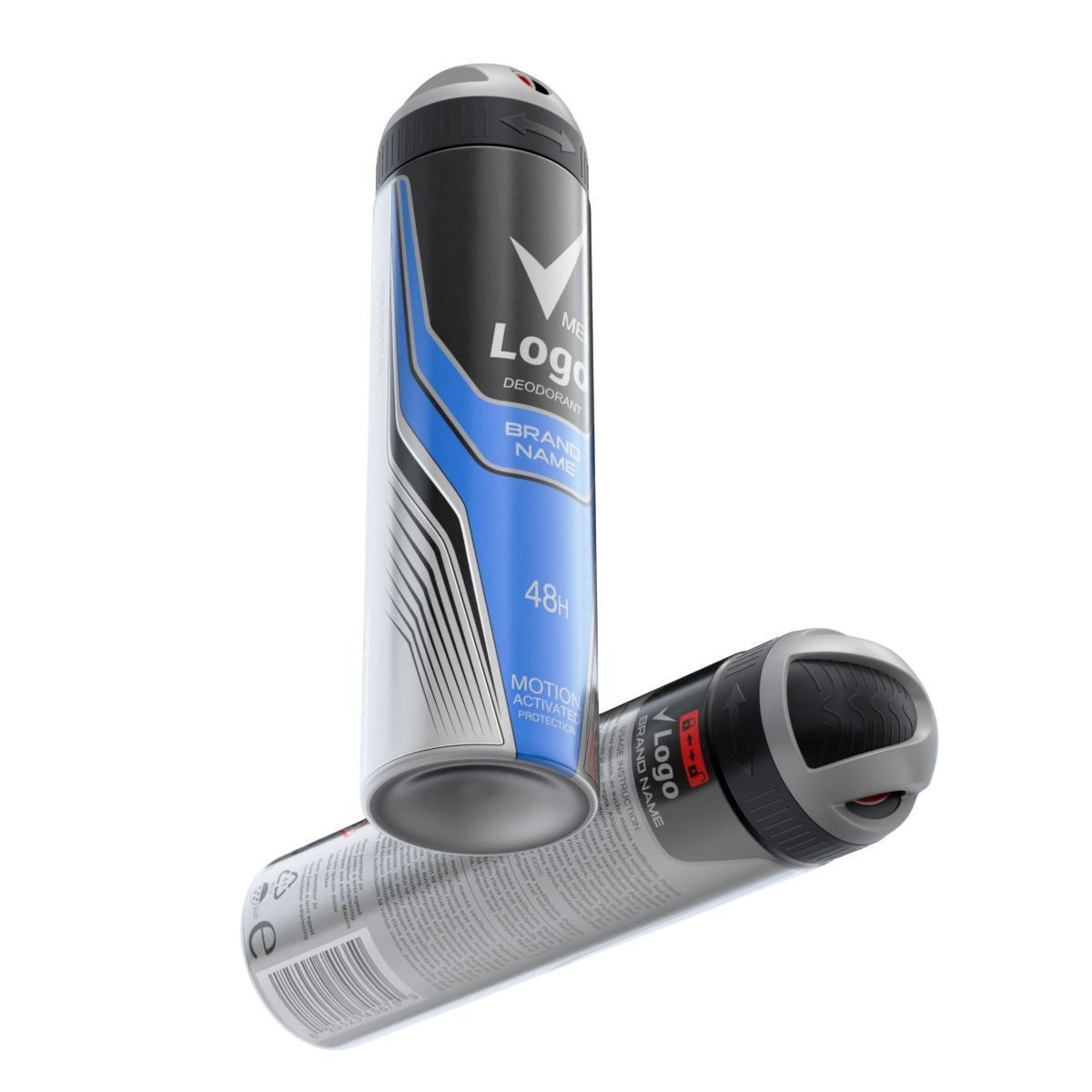 Deodorant Can 3D model | CGTrader