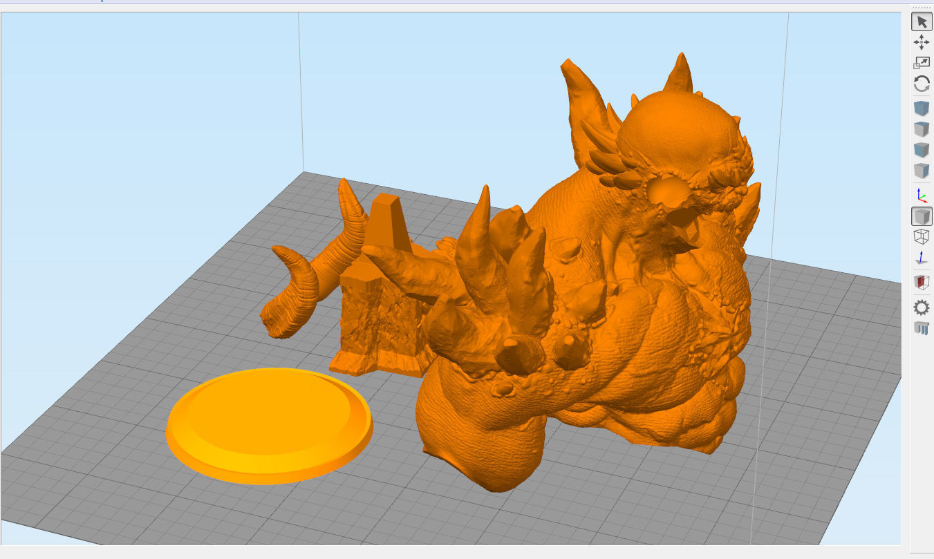 Doomsday demon 3D model 3D printable | CGTrader