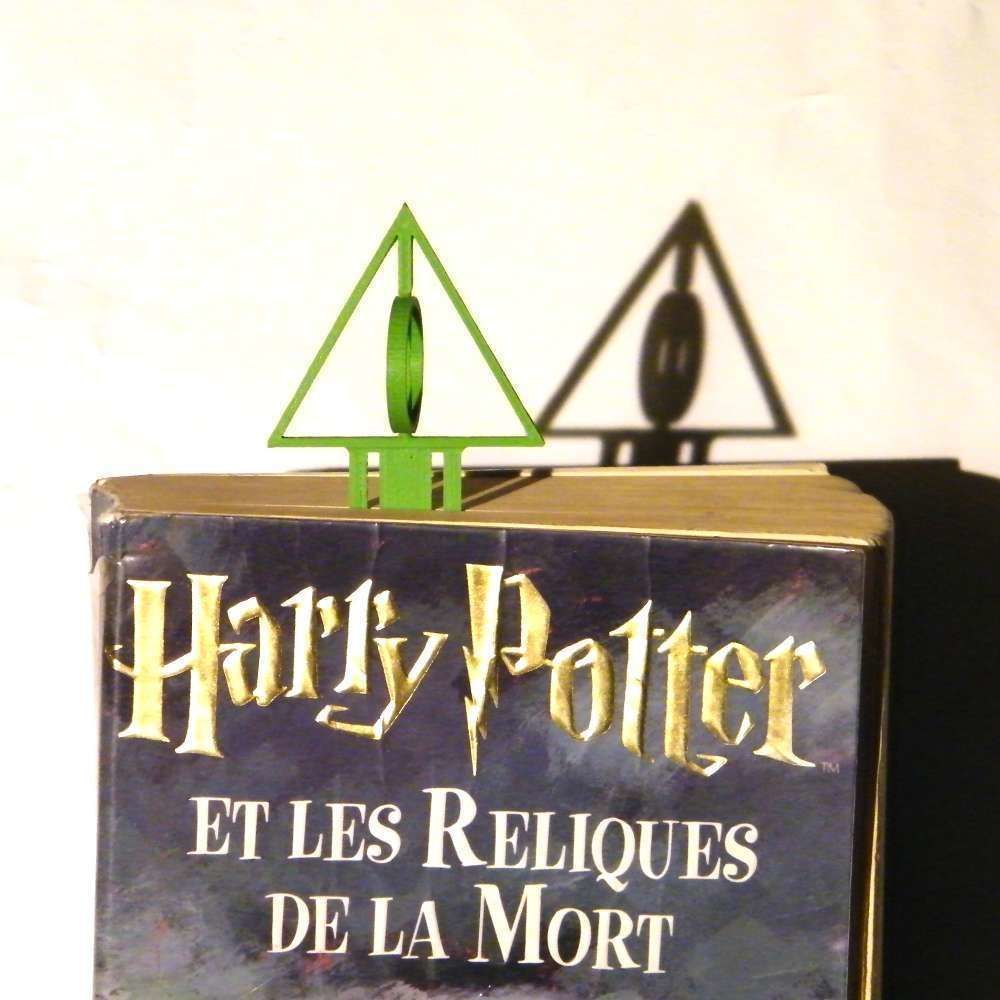 DEATHLY HALLOWS BOOKMARK 3D model 3D printable | CGTrader