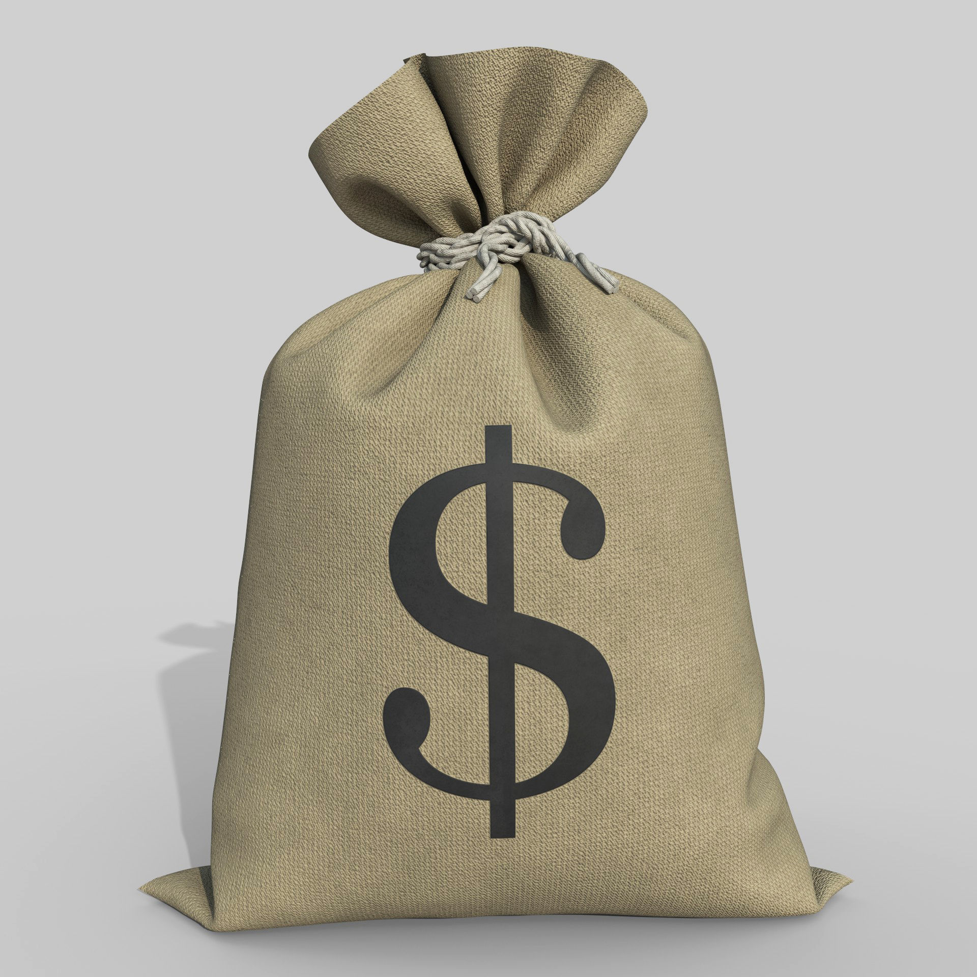 Money Bag 3D model | CGTrader