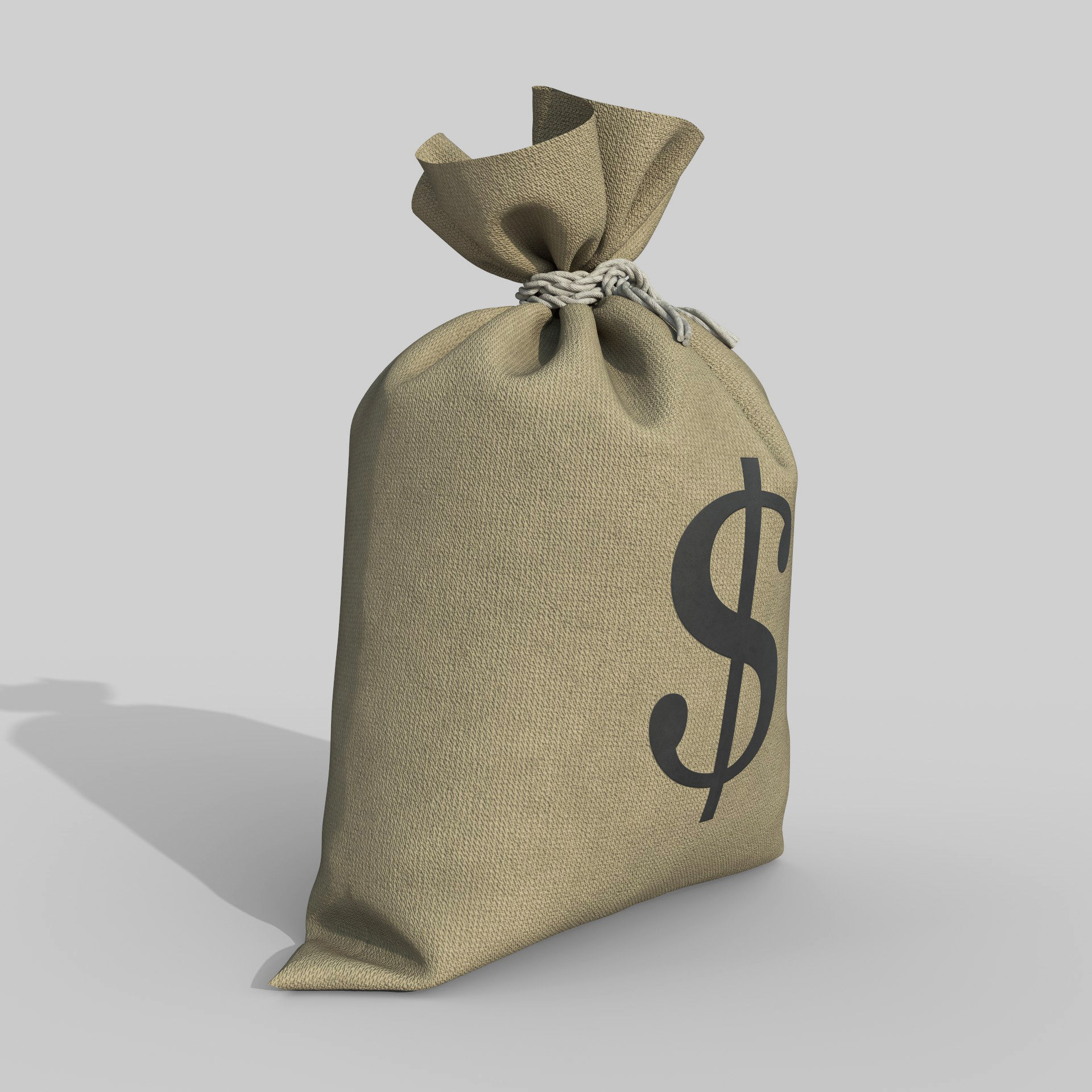 Money Bag 3D model | CGTrader