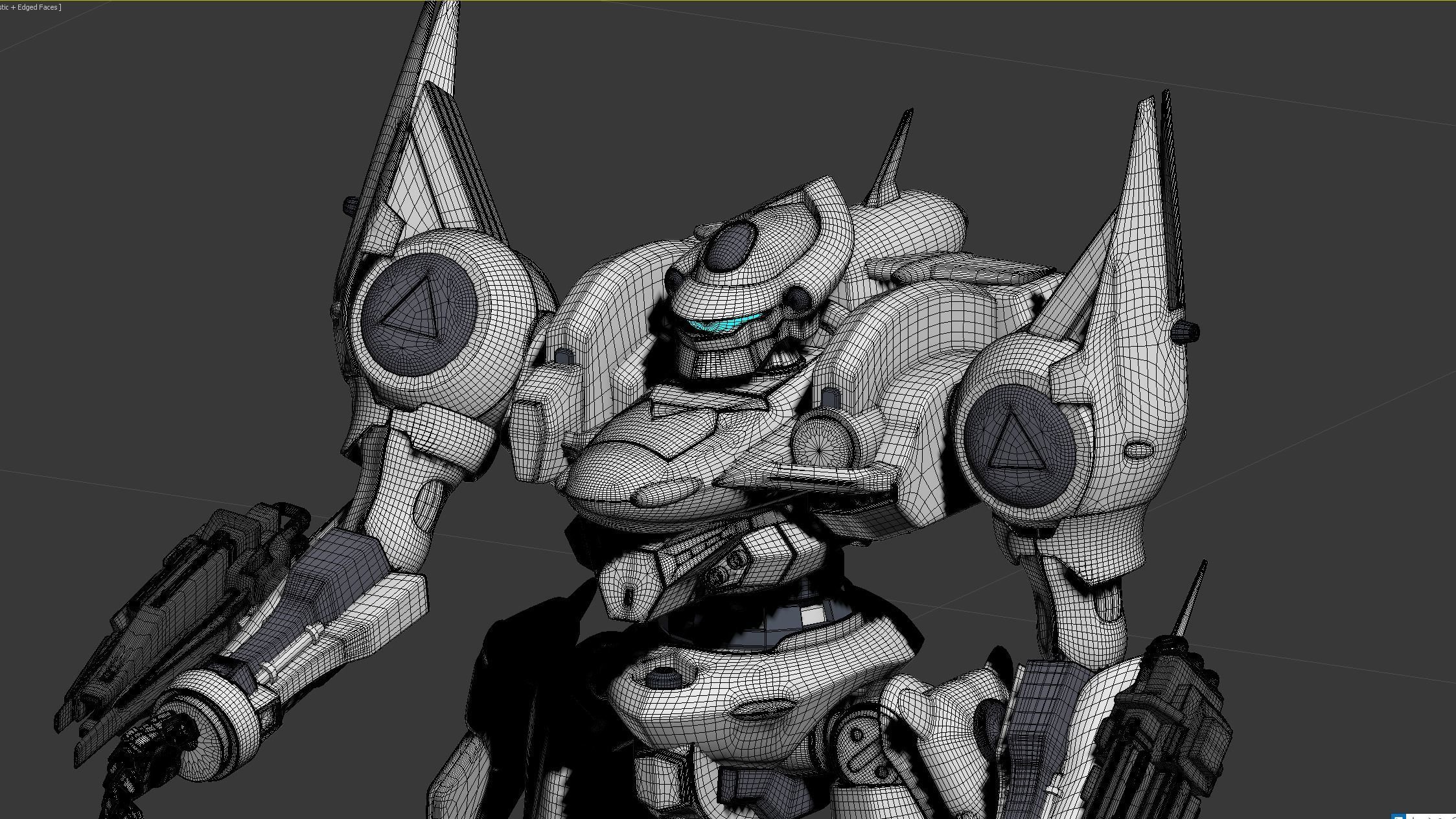 armored core robot 3D model | CGTrader