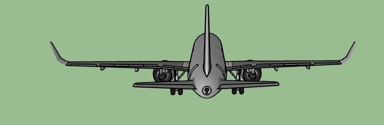 Airbus A320-200 WINGLET 3D model | CGTrader