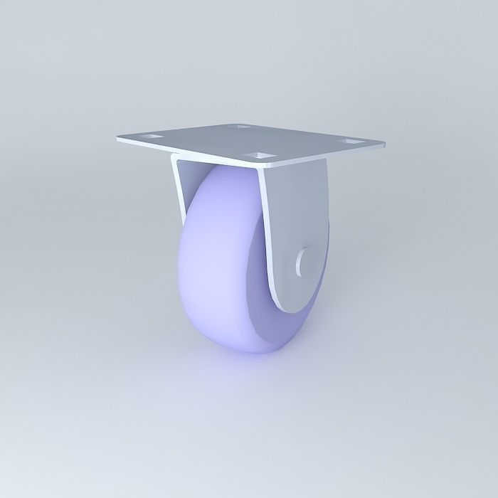 Swivel Caster free 3D model | CGTrader