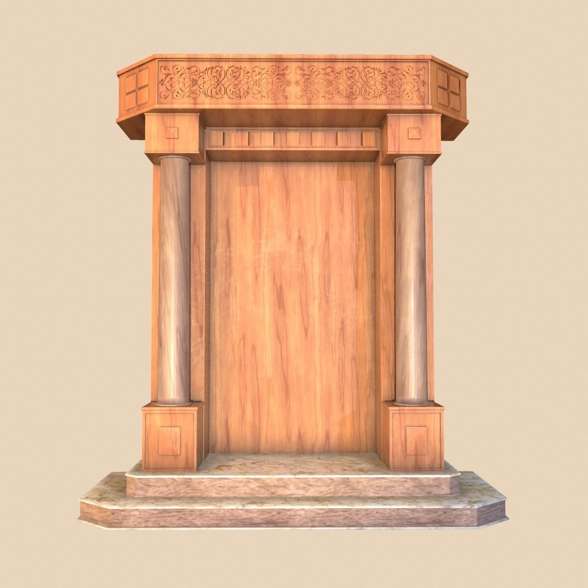 Small Holy Ark 3D asset | CGTrader