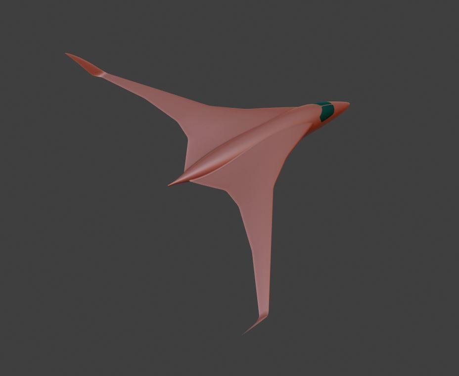 BWB EVO T 3D model | CGTrader