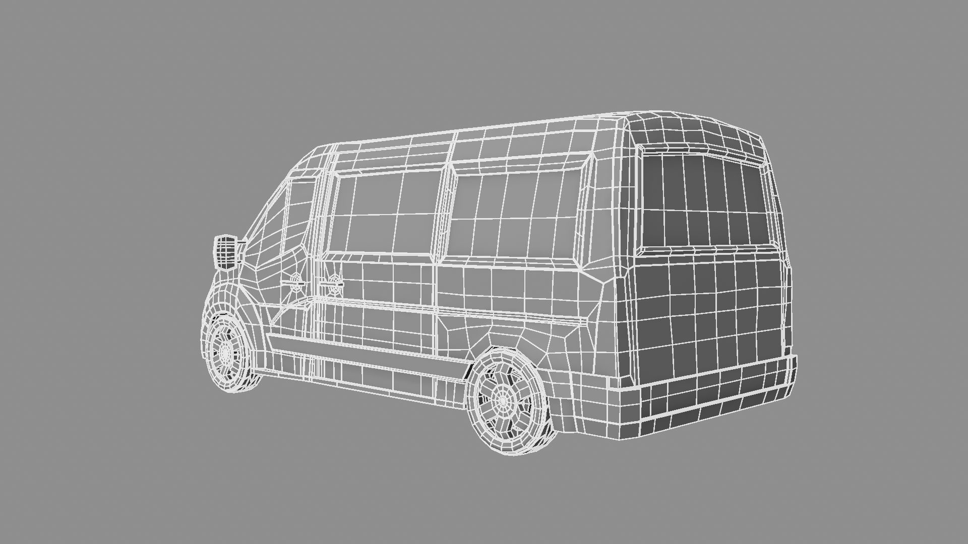 3D Van 3D model | CGTrader