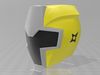 Power Rangers Yellow Ninja KiNinger Ninninger Helmet 3D model 3D ...