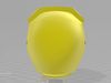 Power Rangers Yellow Ninja KiNinger Ninninger Helmet 3D model 3D ...