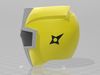 Power Rangers Yellow Ninja KiNinger Ninninger Helmet 3D model 3D ...